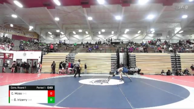 150 lbs Cons. Round 1 - Damian Irizarry, Decatur High School vs Caden ...