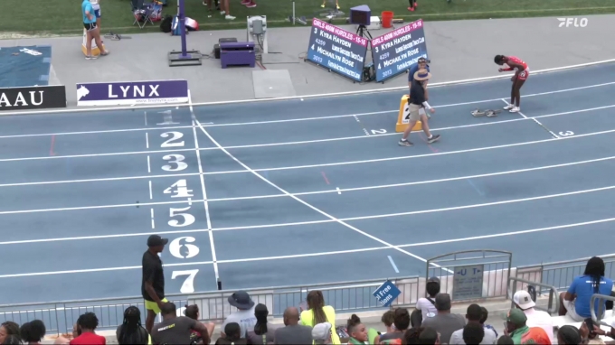 Youth Girls' 400m Hurdles Championship, Semi-Finals 6 - Age 15-16
