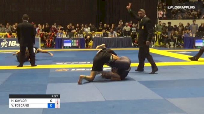 HEATHER CAYLOR vs VEDHA TOSCANO 2018 World IBJJF Jiu-Jitsu No-Gi ...