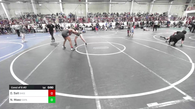 157 lbs Consi Of 8 #2 - Davin Salt, SheepCamp WC vs Noah Maez, Espanola ...