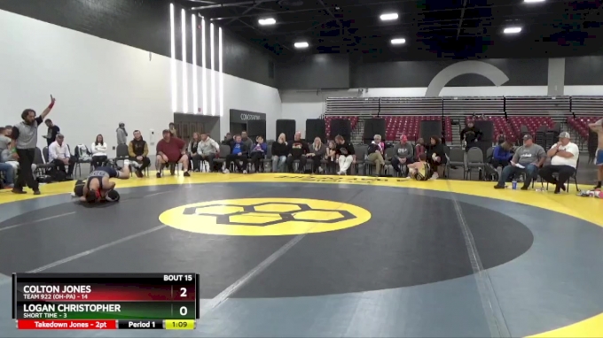 129 lbs Placement Matches (8 Team) - Colton Jones, Team 922 (OH-PA) vs ...