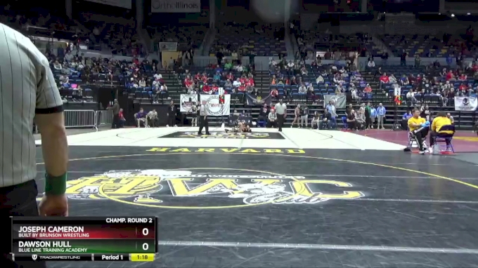 116 lbs Champ. Round 2 - Joseph Cameron, Built By Brunson Wrestling vs ...