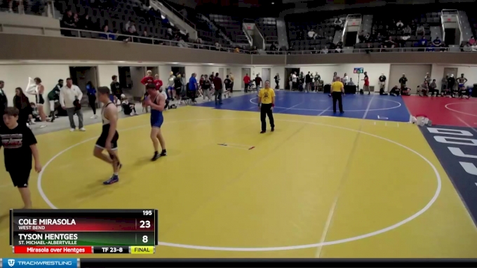 220 lbs Champ. Round 2 - Gavin Nelson, Simley vs Luke Jacobson, New Prague