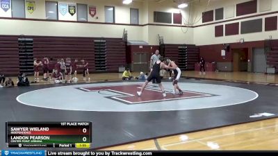 108-109A 1st Place Match - Sawyer Wieland, Independence vs Landon ...