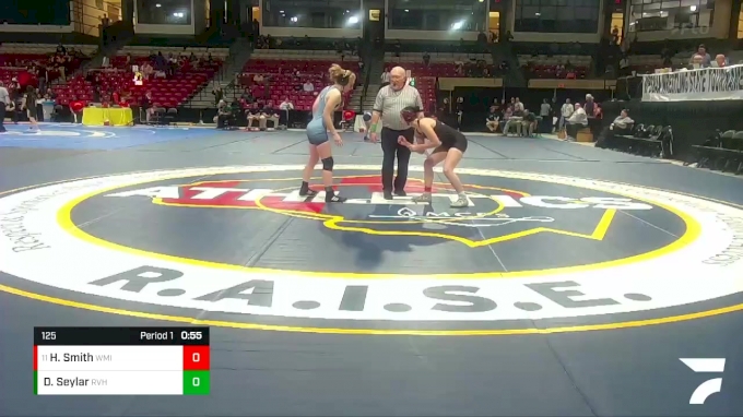 125 lbs Cons. Round 2 - Hailee Smith, Winters Mill vs Dorothy Seylar ...