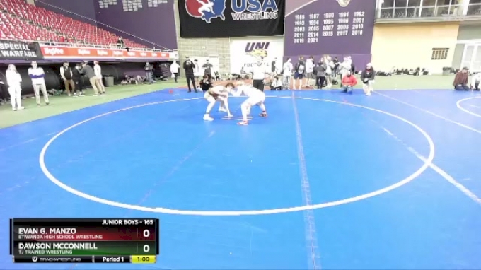 165 lbs 5th Place Match - Dawson McConnell, TJ Trained Wrestling vs ...