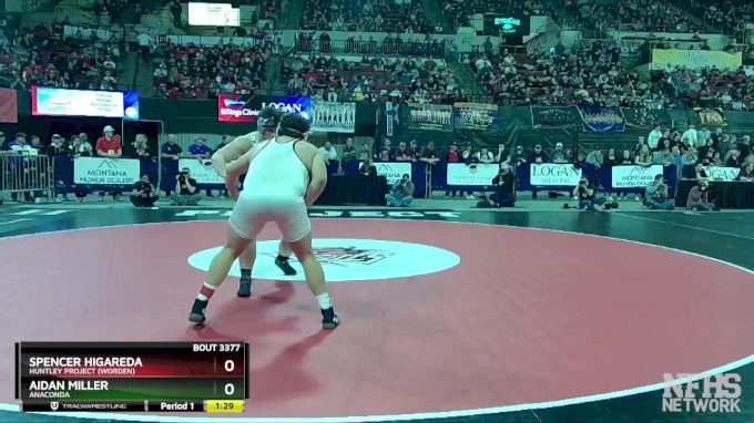 1st Place Match - Aidan Miller, Anaconda vs Spencer Higareda, Huntley ...