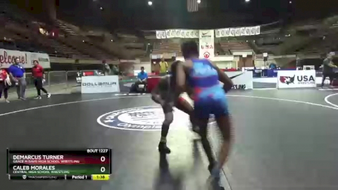 138 lbs 5th Place Match - Demarcus Turner, Grace M Davis High School ...