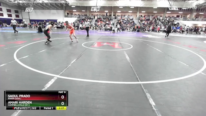 125 lbs Champ. Round 1 - Amari Harden, Campbellsville (Ky.) vs Saoul ...