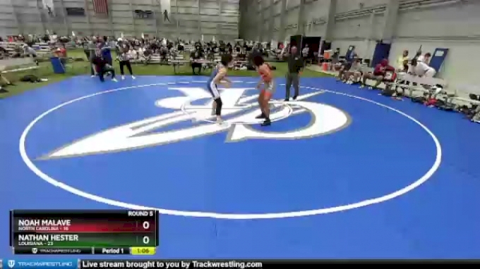 126 lbs Round 5 (6 Team) - Noah Malave, North Carolina vs Nathan Hester ...