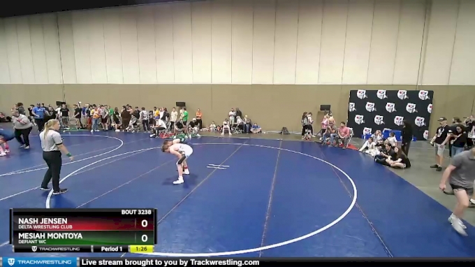 120 lbs Cons. Semi - Mesiah Montoya, Defiant WC vs Nash Jensen, Delta ...