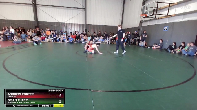 70-73 lbs Semifinal - Brian Tharp, Peninsula Wrestling Club vs Andrew ...