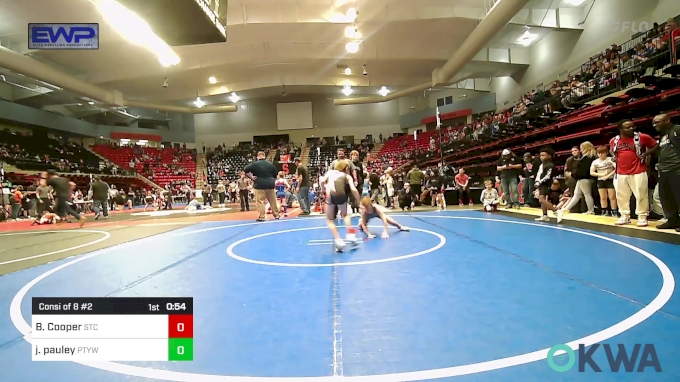 64 lbs Consi Of 8 #2 - Brody Cooper, Shawnee Takedown Club vs Jaxx ...