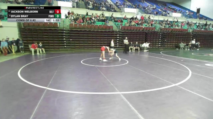 106 lbs Consi Of 8 #2 - Jackson Welborn, Belton-Honea Path vs Dylan ...