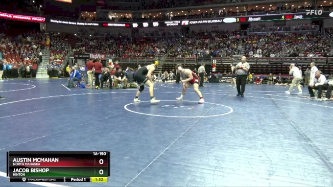 1A-190 lbs Cons. Round 2 - Austin McMahan, North Mahaska vs Jacob ...