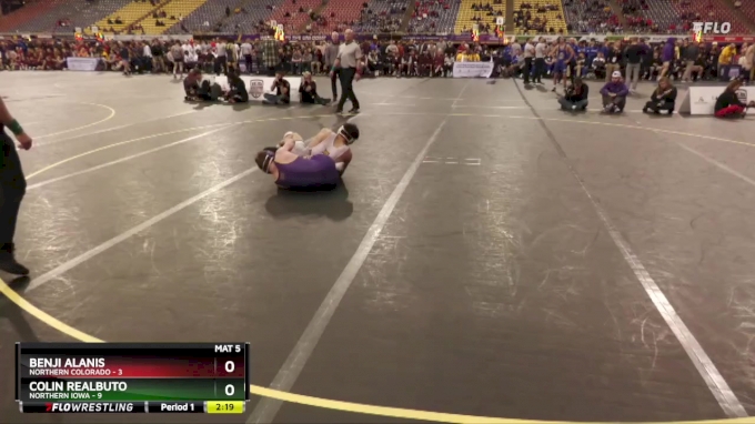 149 lbs Semis & 3rd Wb (16 Team) - Colin Realbuto, Northern Iowa vs ...