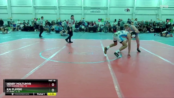 120 lbs Round 1 (10 Team) - Henry Moltumyr, Team Diamond Fish vs Kai ...