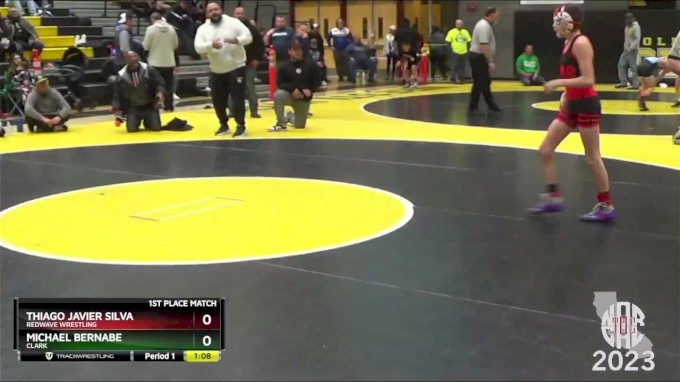 76 lbs 1st Place Match - Thiago Javier Silva, Redwave Wrestling vs ...
