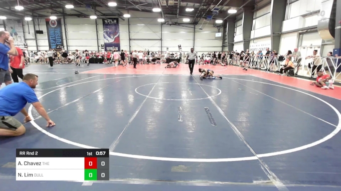 106 lbs Rr Rnd 2 - Aiden Chavez, The Asylum Black vs Nathan Lim, Dulles ...