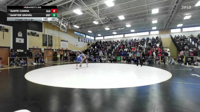 165 lbs Consi Of 8 #2 - Dante Casdia, Glastonbury vs Sawyer Gravel ...