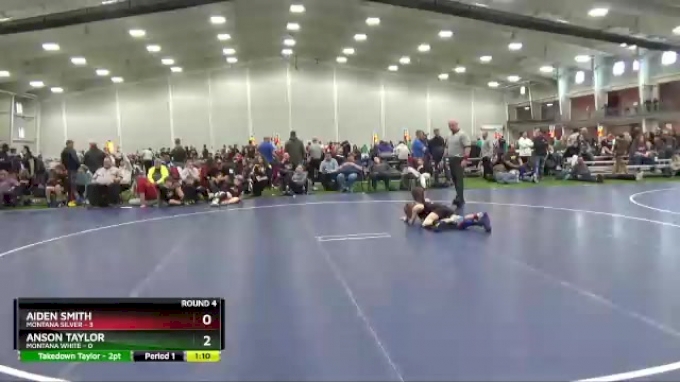 80 lbs Round 4 (6 Team) - Anson Taylor, Montana White vs Aiden Smith ...