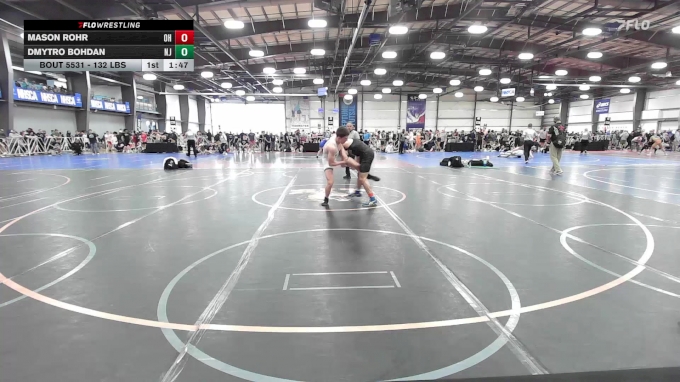 132 lbs Round Of 64 - Mason Rohr, OH vs Dmytro Bohdan, NJ