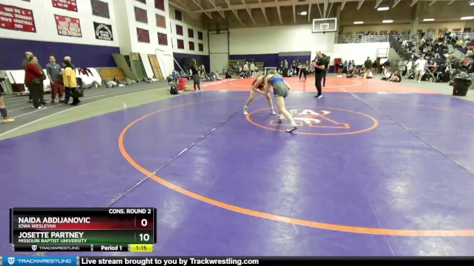 130 lbs Cons. Round 3 - Allyssa Pirro, Indiana Tech vs Hailey Chapman ...