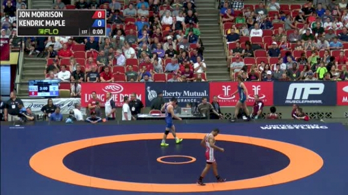 61kg Semi Finals Jon Morrison Titan Mercury Wrestling Club Vs