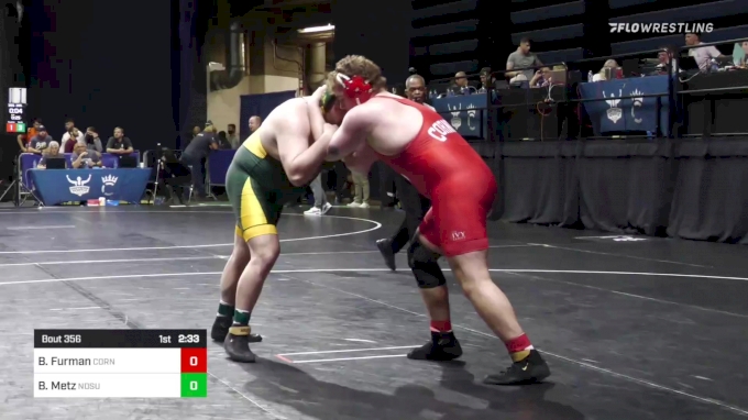 285 lbs Round Of 16 - Brendan Furman, Cornell vs Brandon Metz, North ...