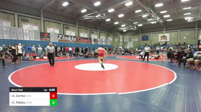 165 lbs Consolation - Ayden Cortez, Clovis West vs Christian Pebley ...