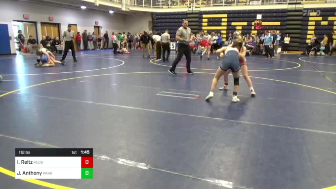 112 lbs Semifinal - Iris Reitz, Redbank Valley vs Justice Anthony ...