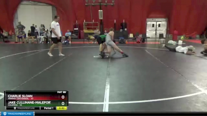 157-158 A Round 1 - Charlie Sloan, Ankeny Centennial vs Jake Cullinane ...