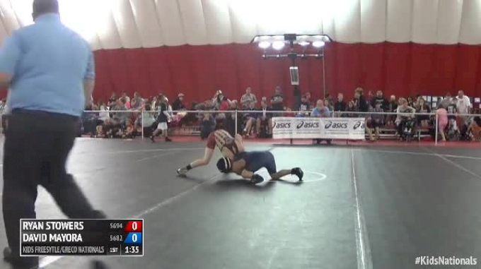70 Champ. Round 1 David Mayora (Illinois) vs. Ryan Stowers (Ohio)
