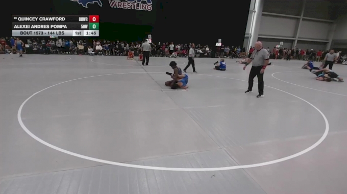 144 lbs Champ. Rd Of 32 - Alexei Andres Pompa, 512 Outlaw Wrestling vs ...