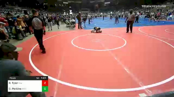 58 lbs Final - Roman Tyler, Berryhill Wrestling vs Dalton Perkins ...