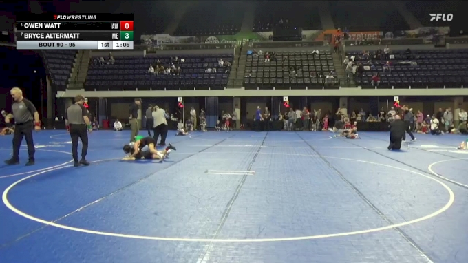 95 lbs 5th Place Match - Bryce Altermatt, MN Elite vs Owen Watt ...