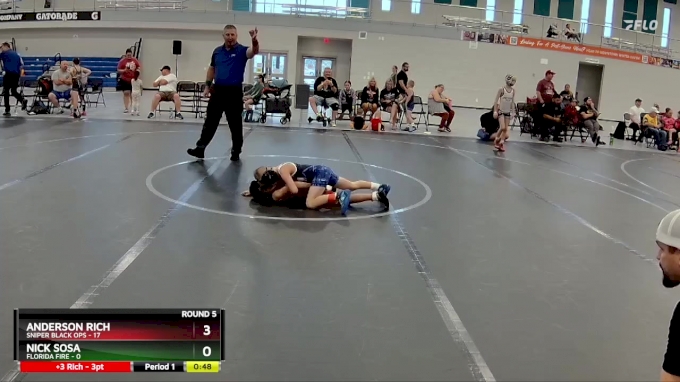 56 lbs Round 5 (6 Team) - Anderson Rich, Sniper Black Ops vs Nick Sosa ...