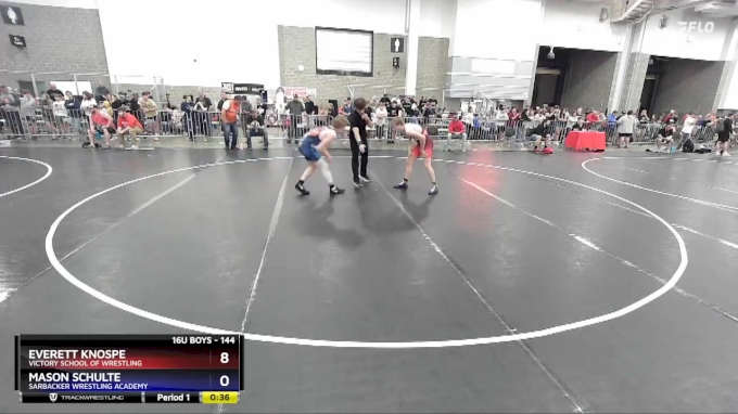 144 lbs Cons. Round 4 - Everett Knospe, Victory School Of Wrestling vs ...