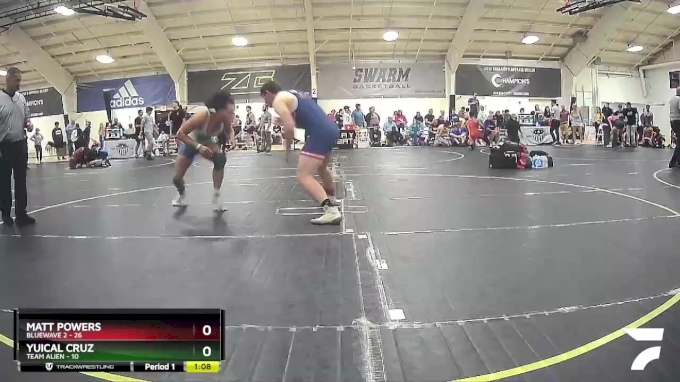 180 lbs Round 1 (6 Team) - Yuical Cruz, Team Alien vs Matt Powers ...