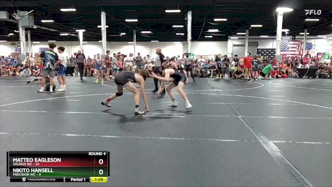 126 lbs Round 4 (6 Team) - Nikito Hansell, Precision WC vs Matteo ...