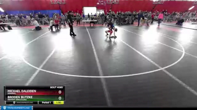 86 lbs Quarterfinal - Michael Daleiden, Ringers vs Broden Butzke ...