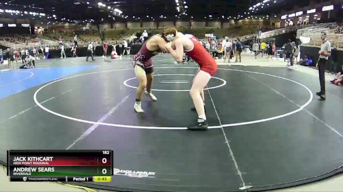 182 lbs Cons. Round 3 - Jack Kithcart, High Point Regional vs Andrew Sears, Riverdale