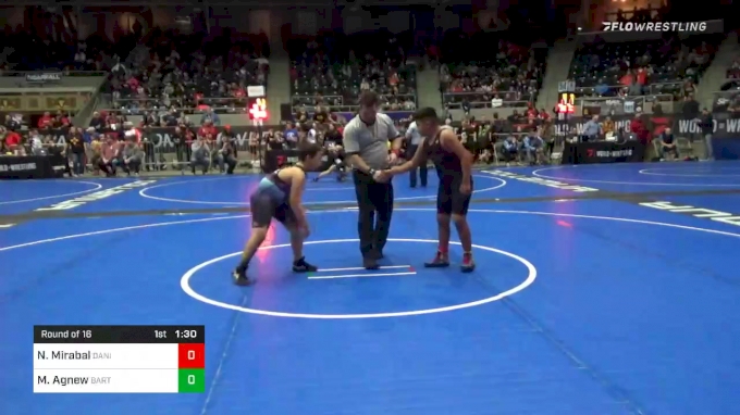 110 lbs Prelims - Noah Mirabal, Daniel Cormier Wrestling vs Malakai ...