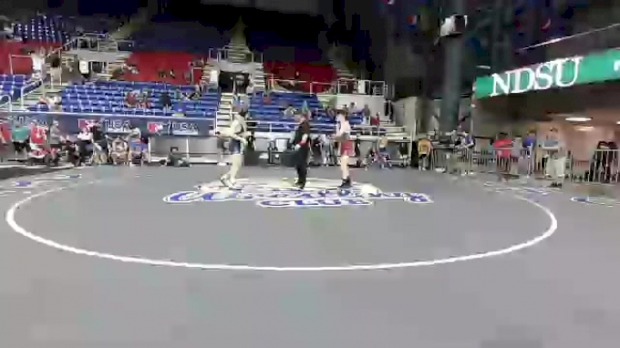 145 lbs Consi Of 16 #2 - Tyler Fouts, Washington vs Zach Hanson, Minnesota