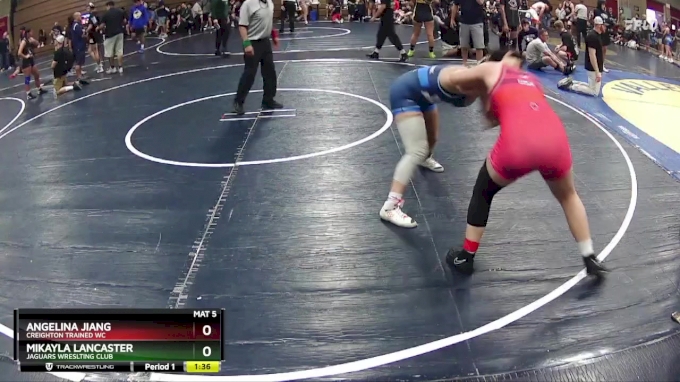 165 lbs Semifinal - Angelina Jiang, Creighton Trained WC vs Mikayla ...