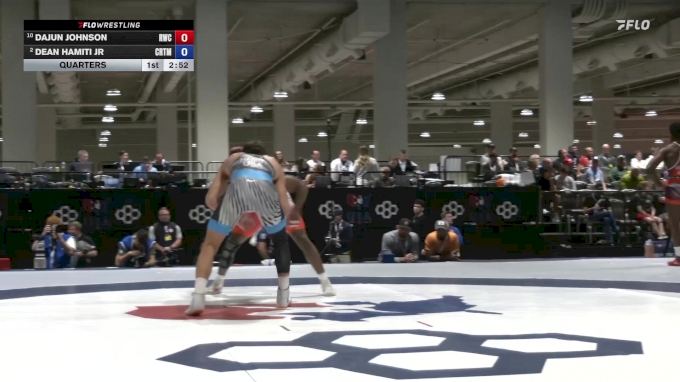 79 lbs Quarters - Dajun Johnson, Ranger Wrestling Club vs Dean Hamiti ...