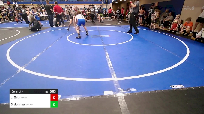 119 lbs Consi Of 4 - Luke Orth, Sperry Wrestling Club vs Brody Johnson ...