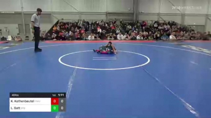 40 lbs Final - Kinsley Kothenbeutel, Funky Singlets vs Liam Gatt ...