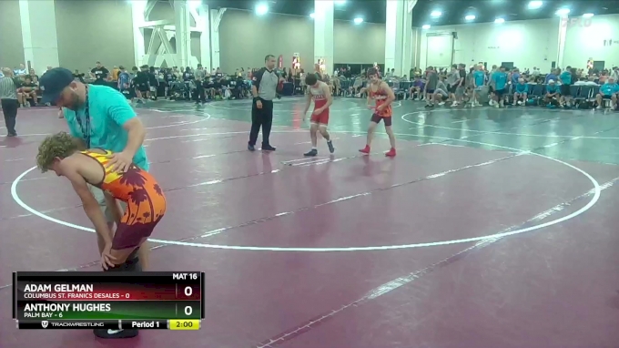 113 lbs Round 1 (10 Team) - Adam Gelman, Columbus St. Franics DeSales ...