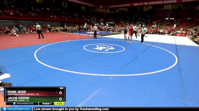 165 lbs D1 - Quarter-finals (fri 5:30 P.m.) - Mark Jeske, Wisconsin ...